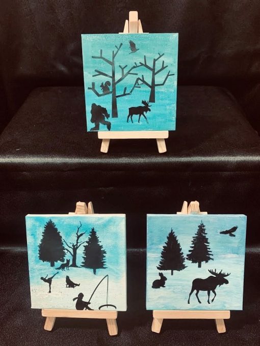 Mini Canvas DIY Kits